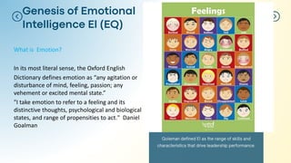 Emotional Intelligence (EI) Versus IQ .pptx