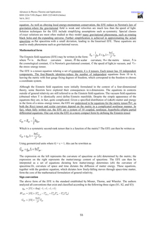 Eienstein field equations | PDF