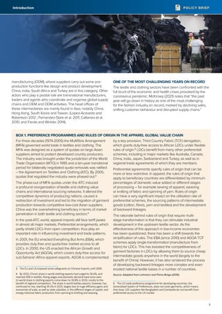 Building better apparel value chains in least developed countries | PDF