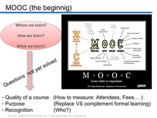 abiertaUGR: a MOOC framework based on online learning communities | PPT