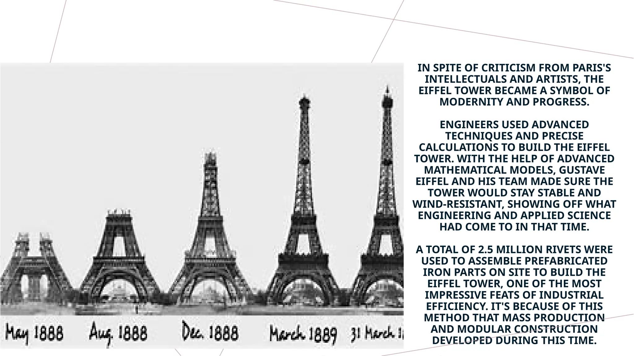 Eifel tower project for Umass global class | PPT