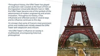 Eifel tower project for Umass global class | PPT