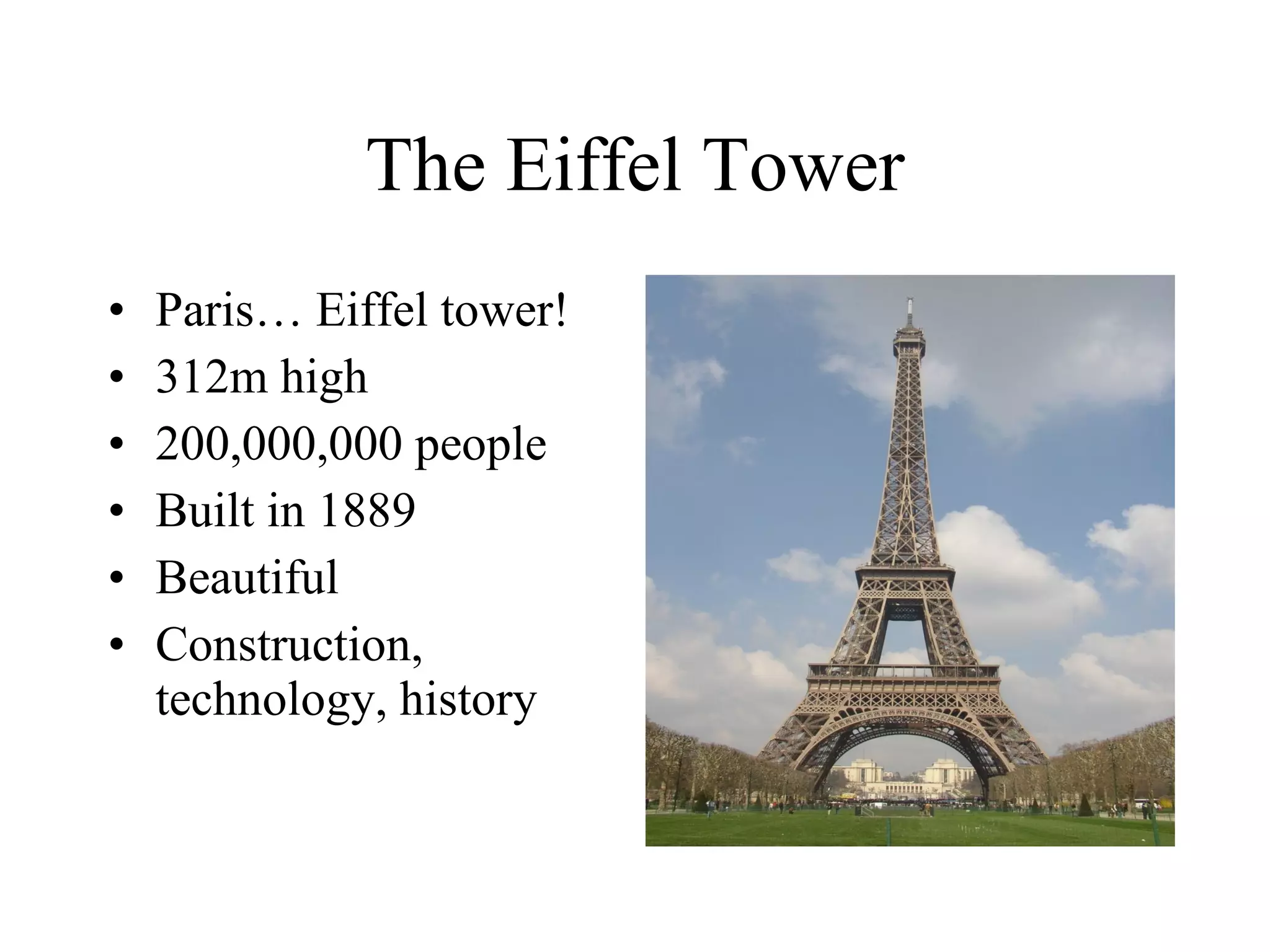 Eiffel Tower | PPT