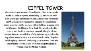 Eiffel tower estefi | PPTX