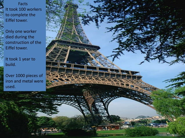 Eiffel Tower Presentation | PPTX