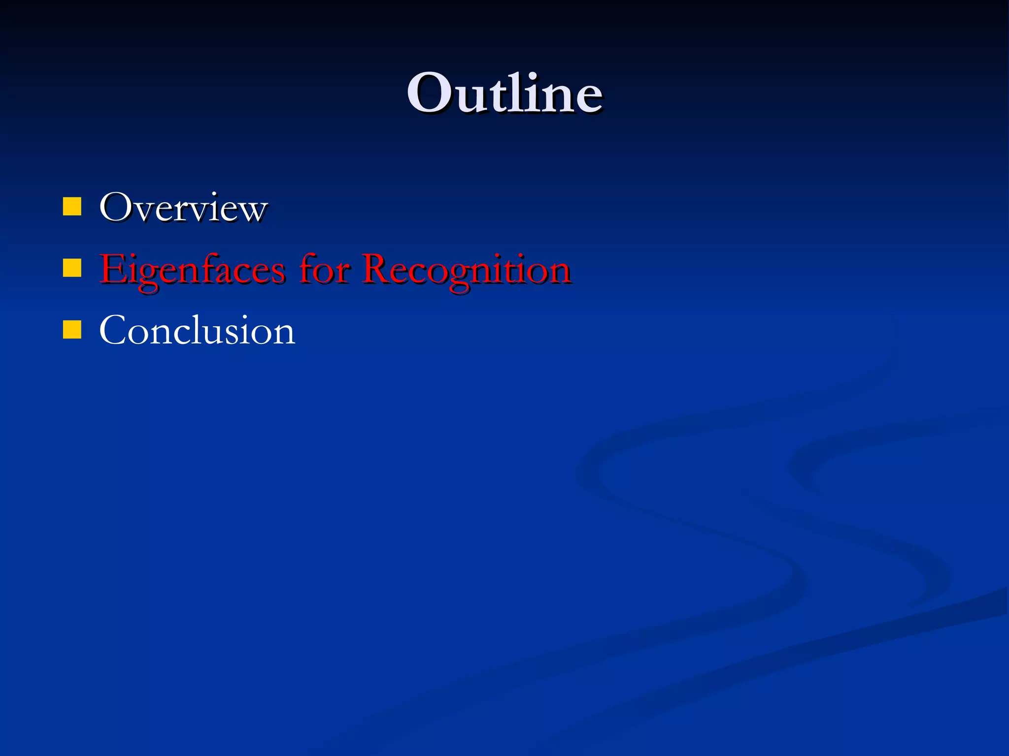 Eigenface For Face Recognition | PPT