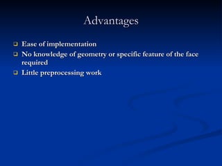 Eigenface For Face Recognition | PPT