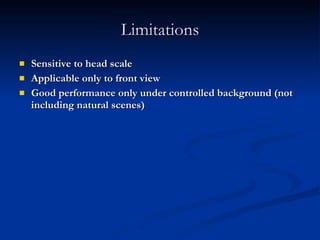 Eigenface For Face Recognition | PPT