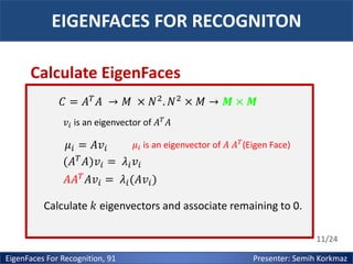 Eigenfaces | PDF