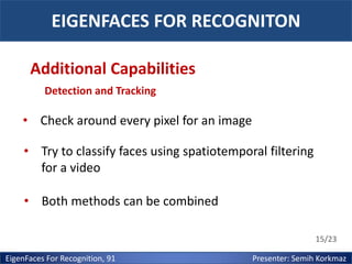 Eigenfaces | PDF
