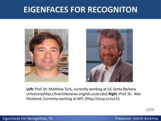 Eigenfaces | PDF