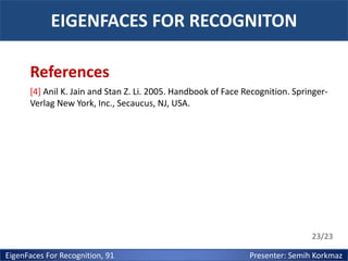 Eigenfaces | PDF