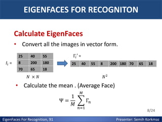 Eigenfaces | PDF