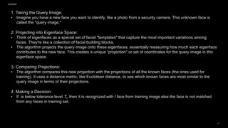 Eigenfaces , Fisherfaces and Dimensionality_Reduction | PPTX