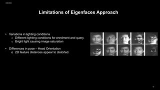 Eigenfaces , Fisherfaces and Dimensionality_Reduction | PPTX