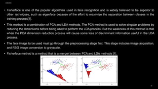 Eigenfaces , Fisherfaces and Dimensionality_Reduction | PPTX