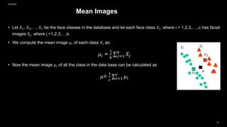 Eigenfaces , Fisherfaces and Dimensionality_Reduction | PPTX