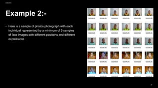 Eigenfaces , Fisherfaces and Dimensionality_Reduction | PPTX