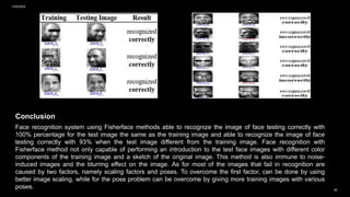 Eigenfaces , Fisherfaces and Dimensionality_Reduction | PPTX