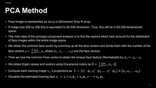 Eigenfaces , Fisherfaces and Dimensionality_Reduction | PPTX