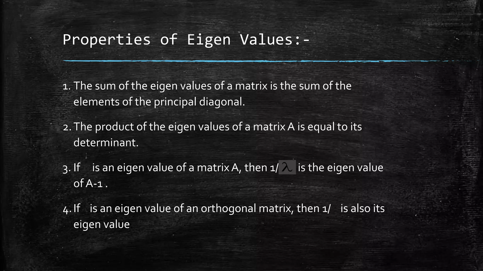 Eigen value and eigen vector | PPTX