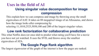 Eigen value and eigen vectors shwetak | PDF