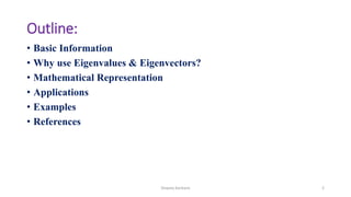 Eigen value and eigen vectors shwetak | PDF