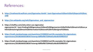 Eigen value and eigen vectors shwetak | PDF
