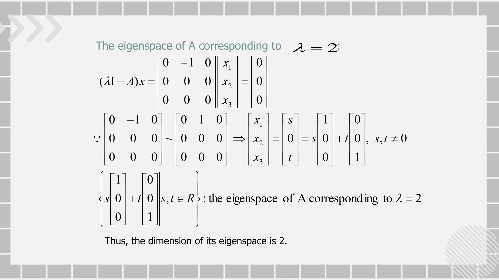 Eigen Value And Vector Of Linear Transformation Pptx