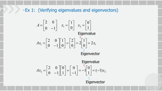 Eigen value and vector of linear transformation.pptx