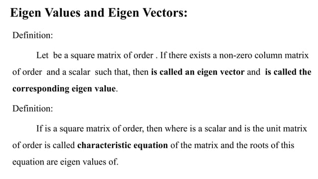 Eigen Values and Eigen Vectors of Square Matrix.pptx