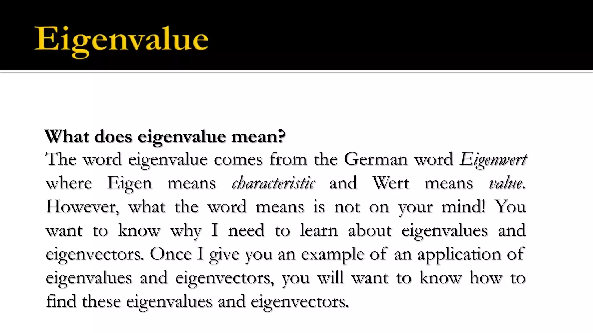 EIGENVALUES & EIGENVECTORS.pptx