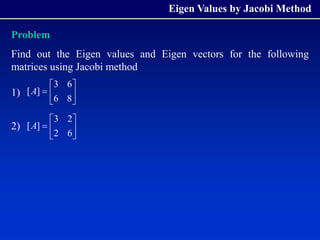 Eigen Values Jocobi Method.ppt