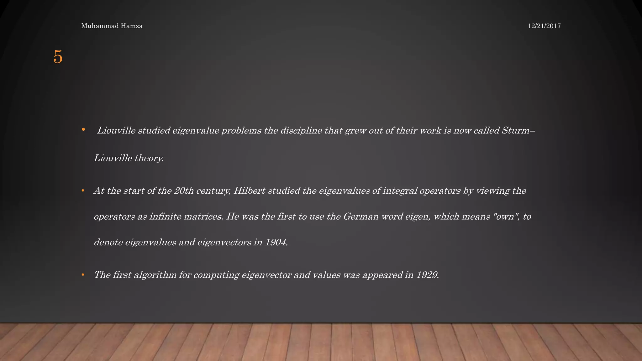 Eigenvalues And Eigenvector Pptx