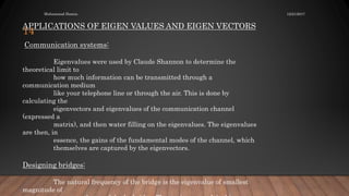 Eigenvalues and Eigenvector | PPTX