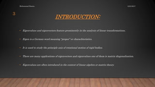 Eigenvalues and Eigenvector | PPTX