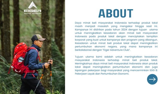 Eiger x Eiger Adventure Club - Konsultasi Tahap 1 | PDF