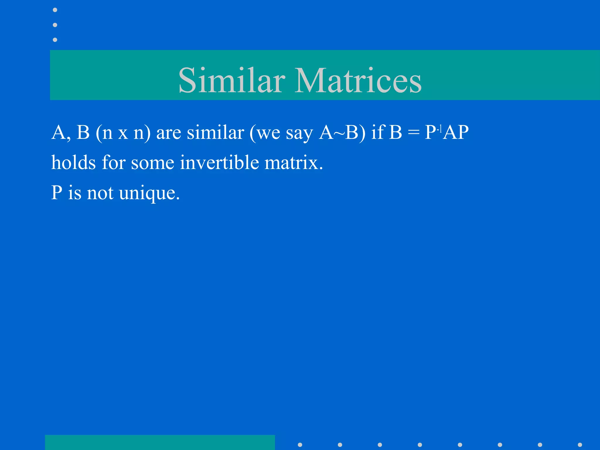 Eighan values and diagonalization | PPT