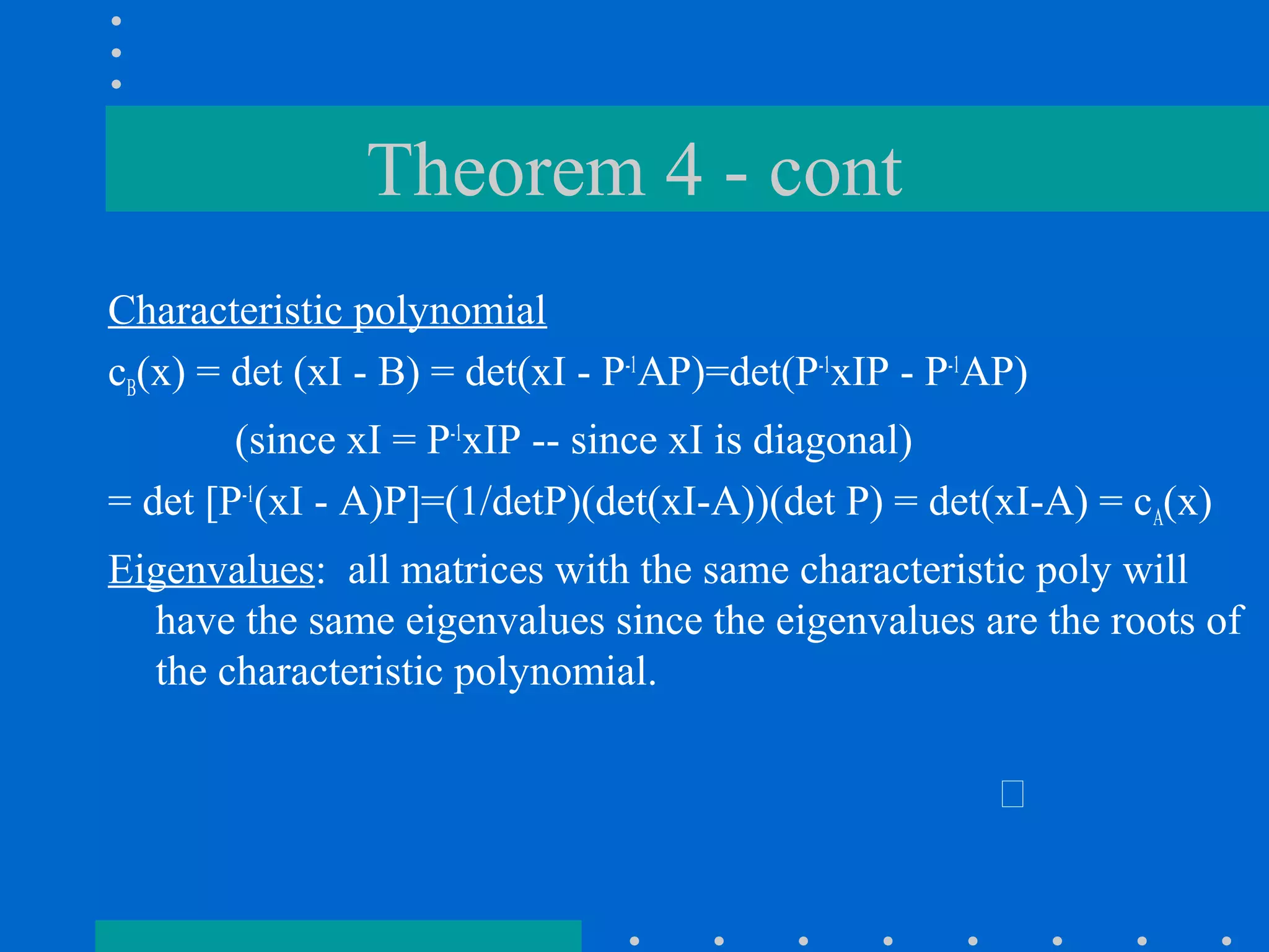 Eighan values and diagonalization | PPT
