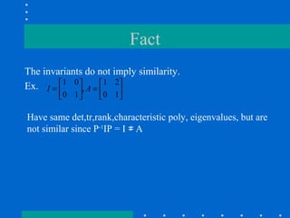 Eighan values and diagonalization | PPT