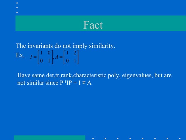 Eighan values and diagonalization | PPT