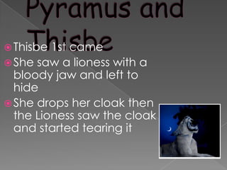 Eight brief tales of lovers | PPTX