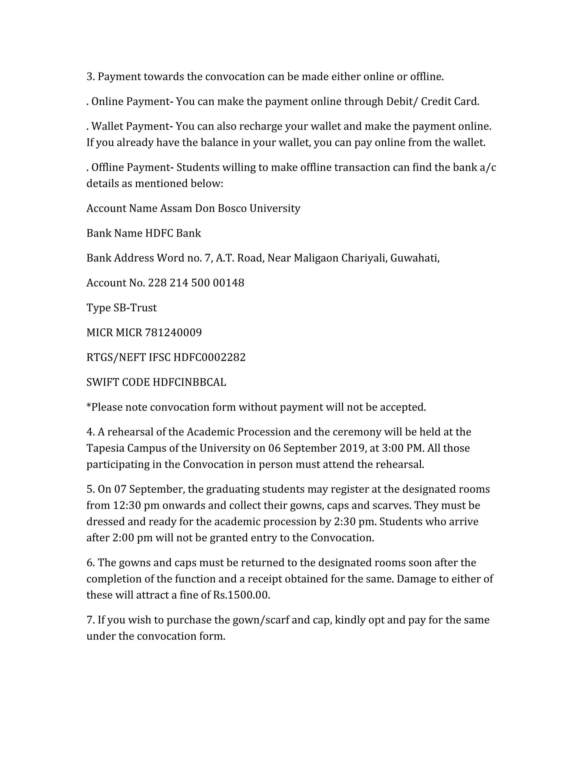 Eight Convocation of Don Bosco University | PDF | Credit Cards | Personal Debt