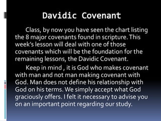 Eight Covenants | PPTX