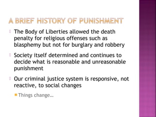Eighth Amendment: Bail, Fines, and Punishment | PPT
