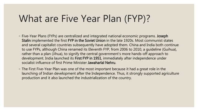 Eighth five year plan | PPTX