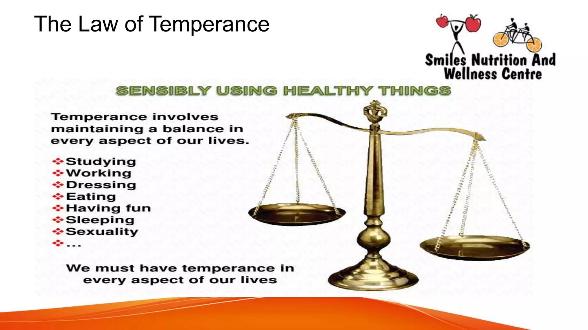 Eight laws of restoring health presentation | PPTX