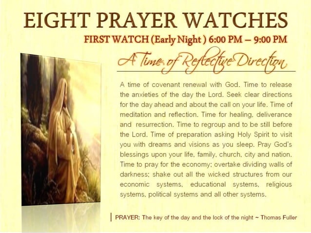 Eight Prayer Watches | PPSX