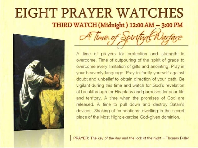 Eight Prayer Watches | PPSX