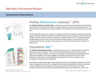 Eight Signs of Incompetent Managers | PDF
